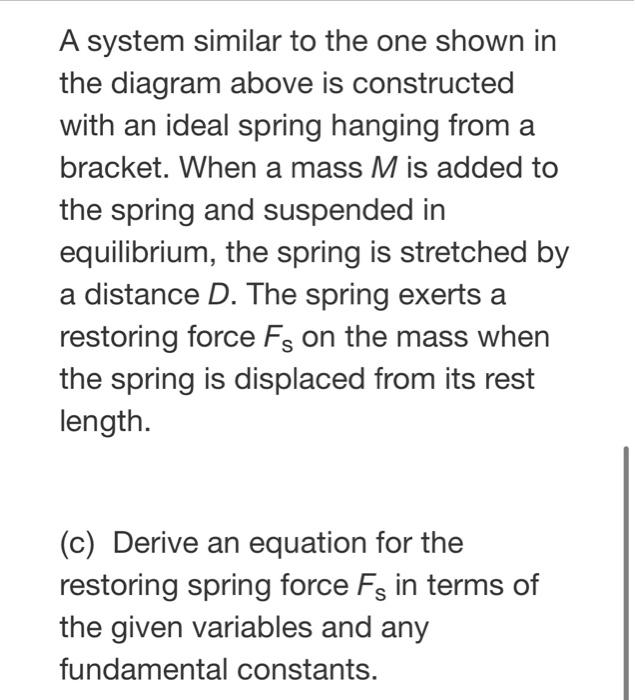 Solved we were given a spring force lab using a car against | Chegg.com