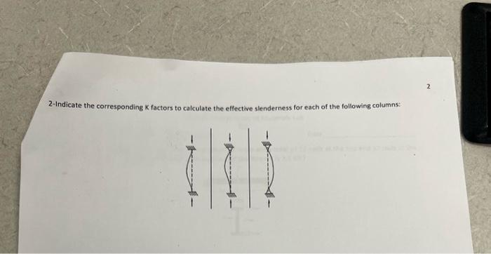 Solved 2-Indicate the corresponding K factors to calculate | Chegg.com