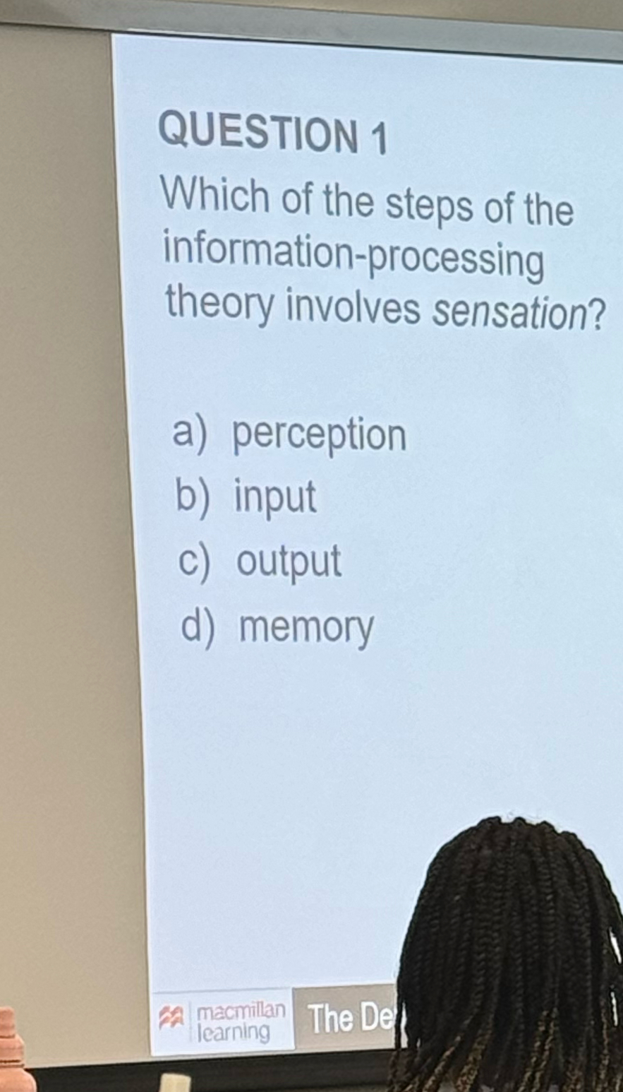 Solved QUESTION 1Which of the steps of the | Chegg.com