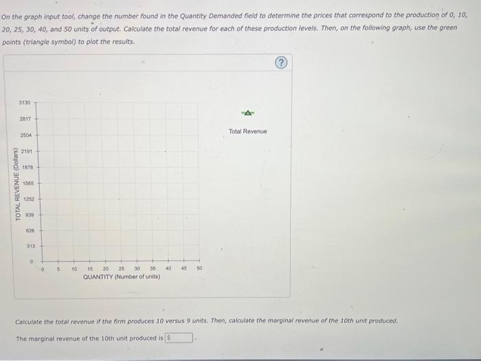 Solved \r\nOn the graph input tool, change the number found | Chegg.com