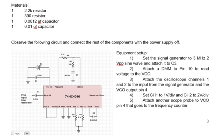 Solved Purpose: The purpose of this laboratory exercise is | Chegg.com