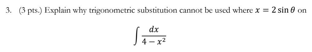 Solved TECHNIQUES OF INTEGRATION 3. 4. Solve the | Chegg.com