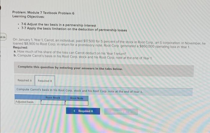 Solved Problem: Module 7 Textbook Problem 6 Learning | Chegg.com