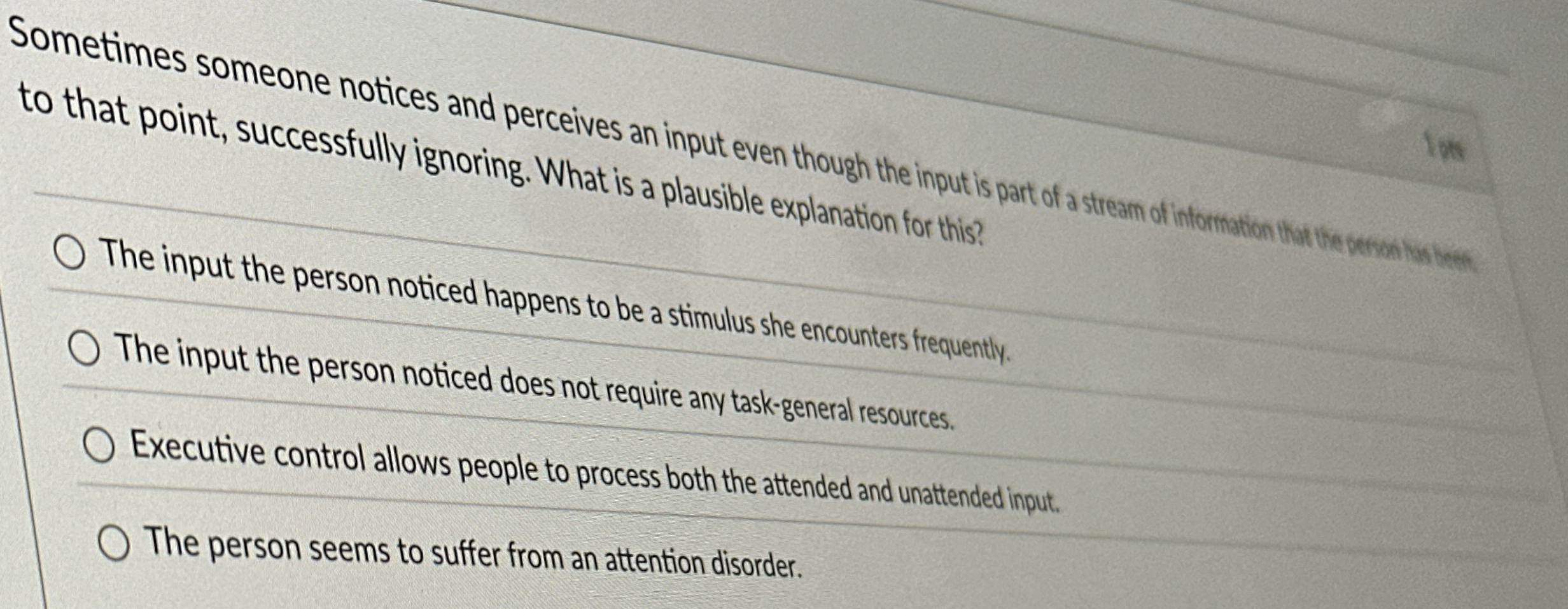 Solved to that point, successfully ignoring. What is a | Chegg.com