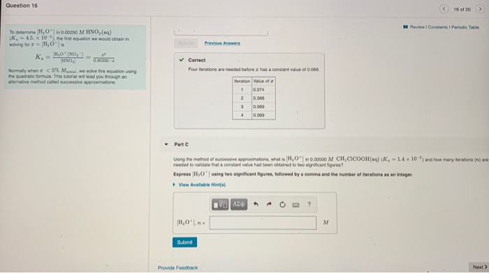 Solved Question 16 16 of 20 ) Review Constans i Paradic | Chegg.com