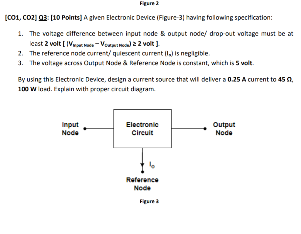 Solved iIFigure 2[C01, ﻿C02] ﻿Q3: [10 ﻿Points] ﻿A given | Chegg.com