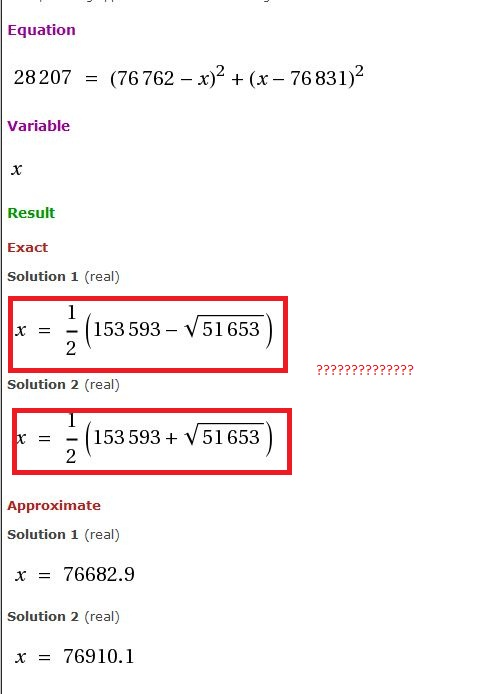 Solved Trying to solve equation, used Quick math but don't | Chegg.com