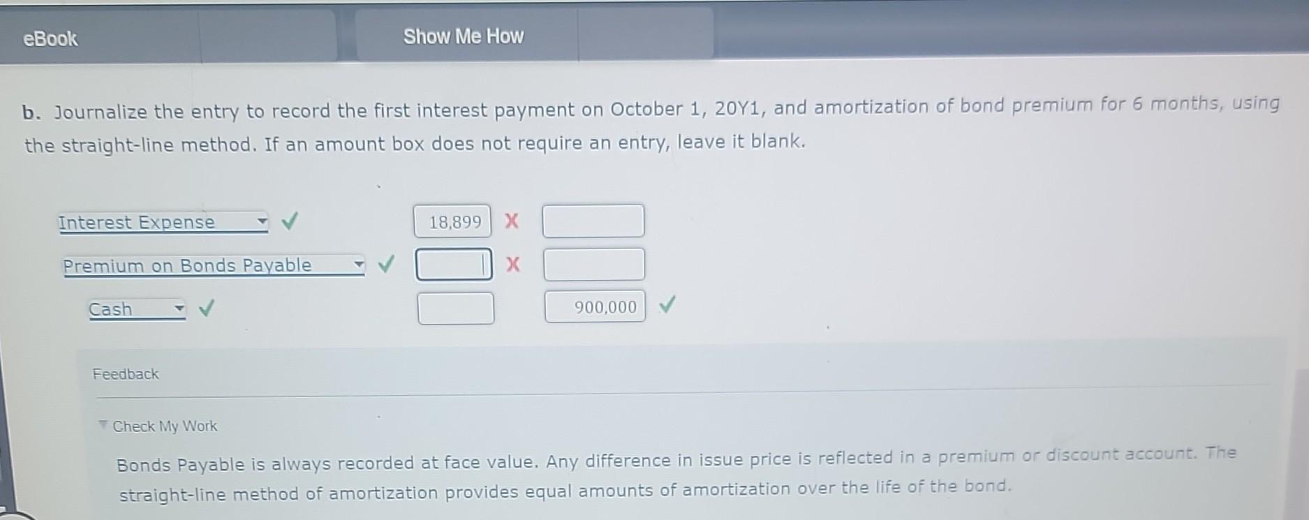 Solved Entries for issuing bonds and amortizing premium by | Chegg.com