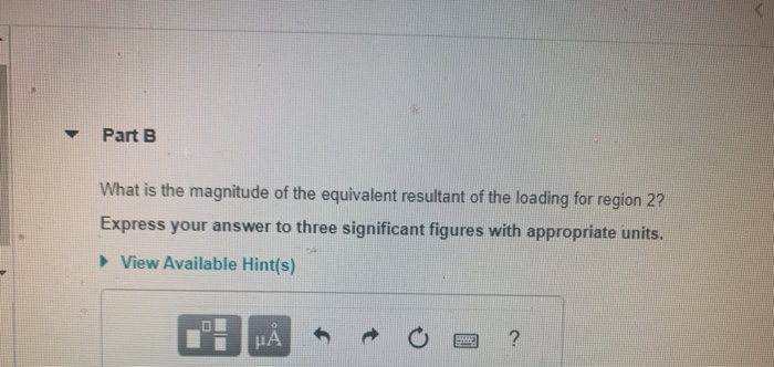 Solved Reduction of a Simple Distributed Loading Part A | Chegg.com