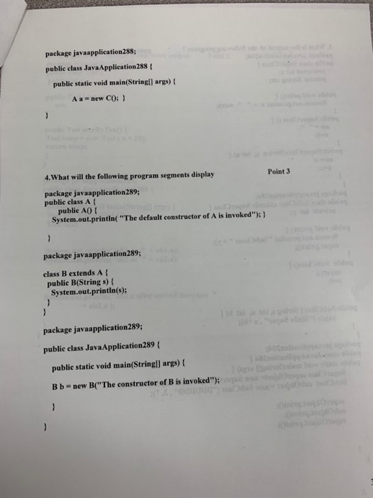 Solved package javaapplication288; public class Java | Chegg.com