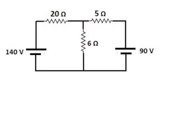 Solved find the current passing through the resistors in | Chegg.com