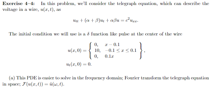 Solved Exercise 4-4: In this problem, we'll consider the | Chegg.com