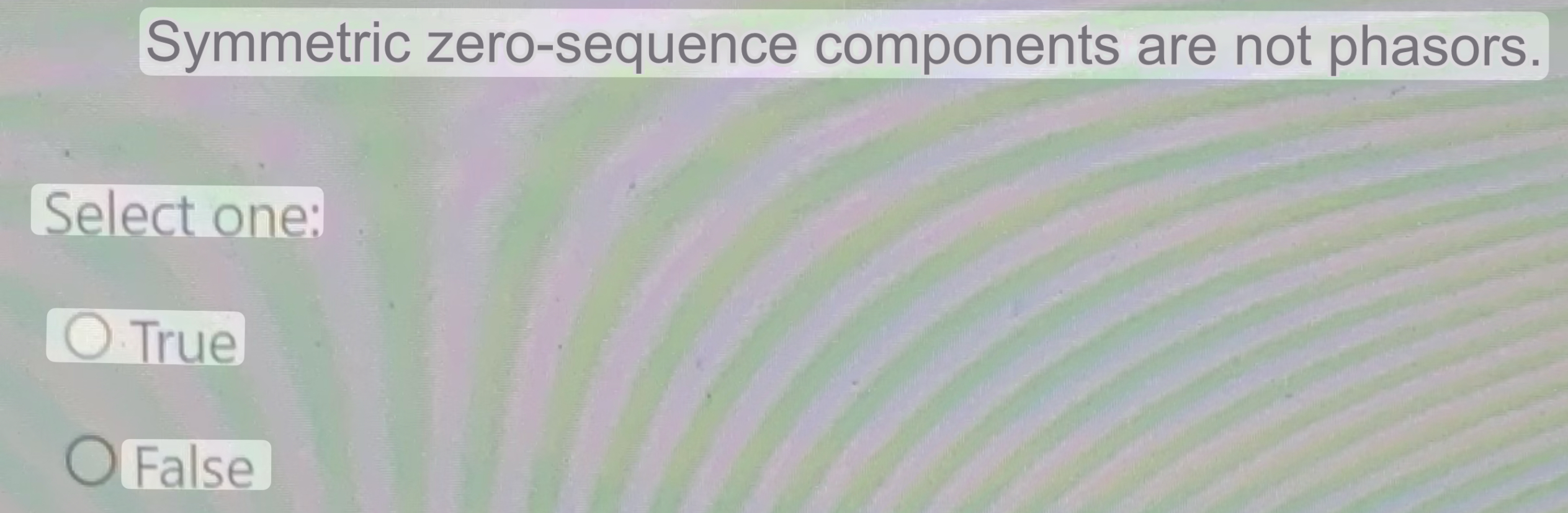 Solved Symmetric zero-sequence components are not | Chegg.com