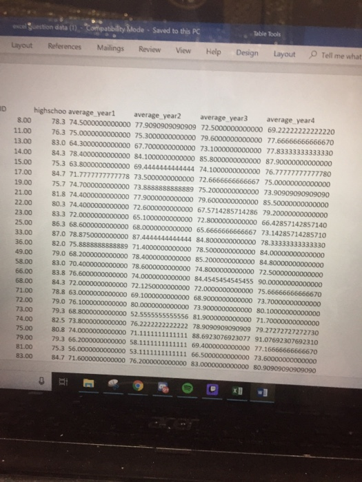 please use the previous question i asked and awnser | Chegg.com