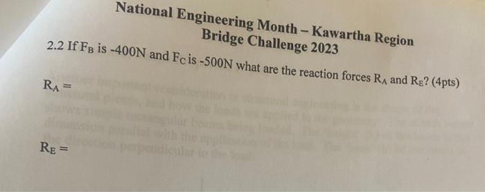 Figure 1 - Bridge Loading DiagramNational Engineering | Chegg.com
