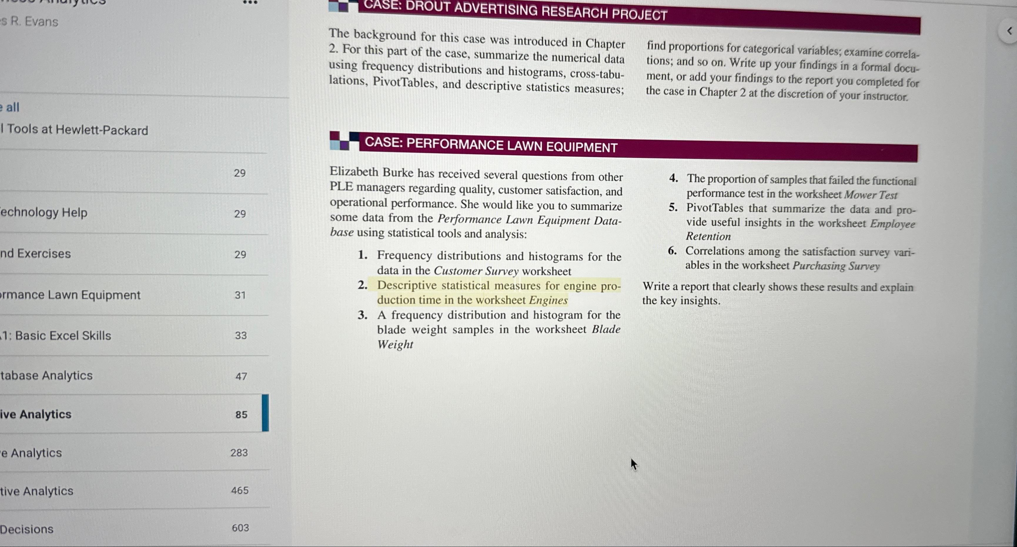 Solved Answer the below question 2 ﻿which is highlighted | Chegg.com
