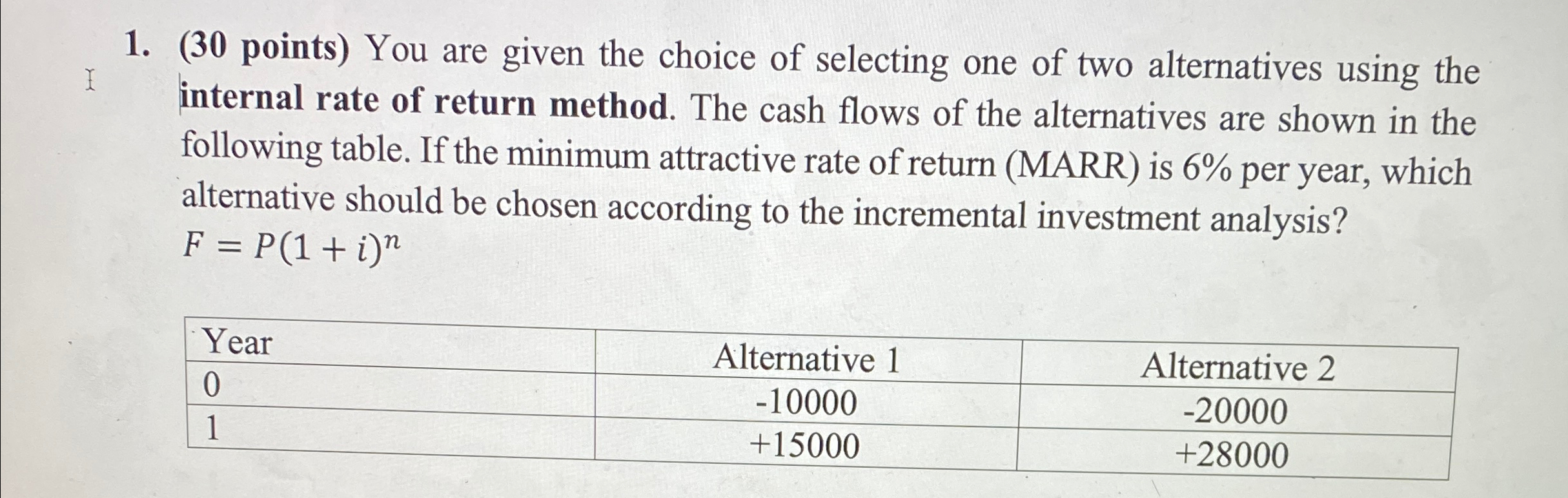 Solved (30 ﻿points) ﻿You are given the choice of selecting | Chegg.com