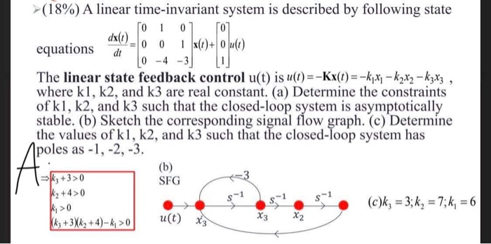 Solved > (18%) A linear time-invariant system is described | Chegg.com
