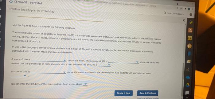 Solved CENGAGE MINDTAP 0 Problem Set: Chapter 06 Probability | Chegg.com