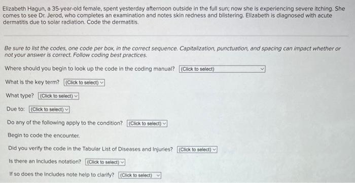 Solved Elizabeth Hagun, a 35-year-old female, spent | Chegg.com