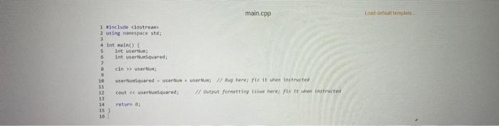 Solved тौain.CPP: | Chegg.com