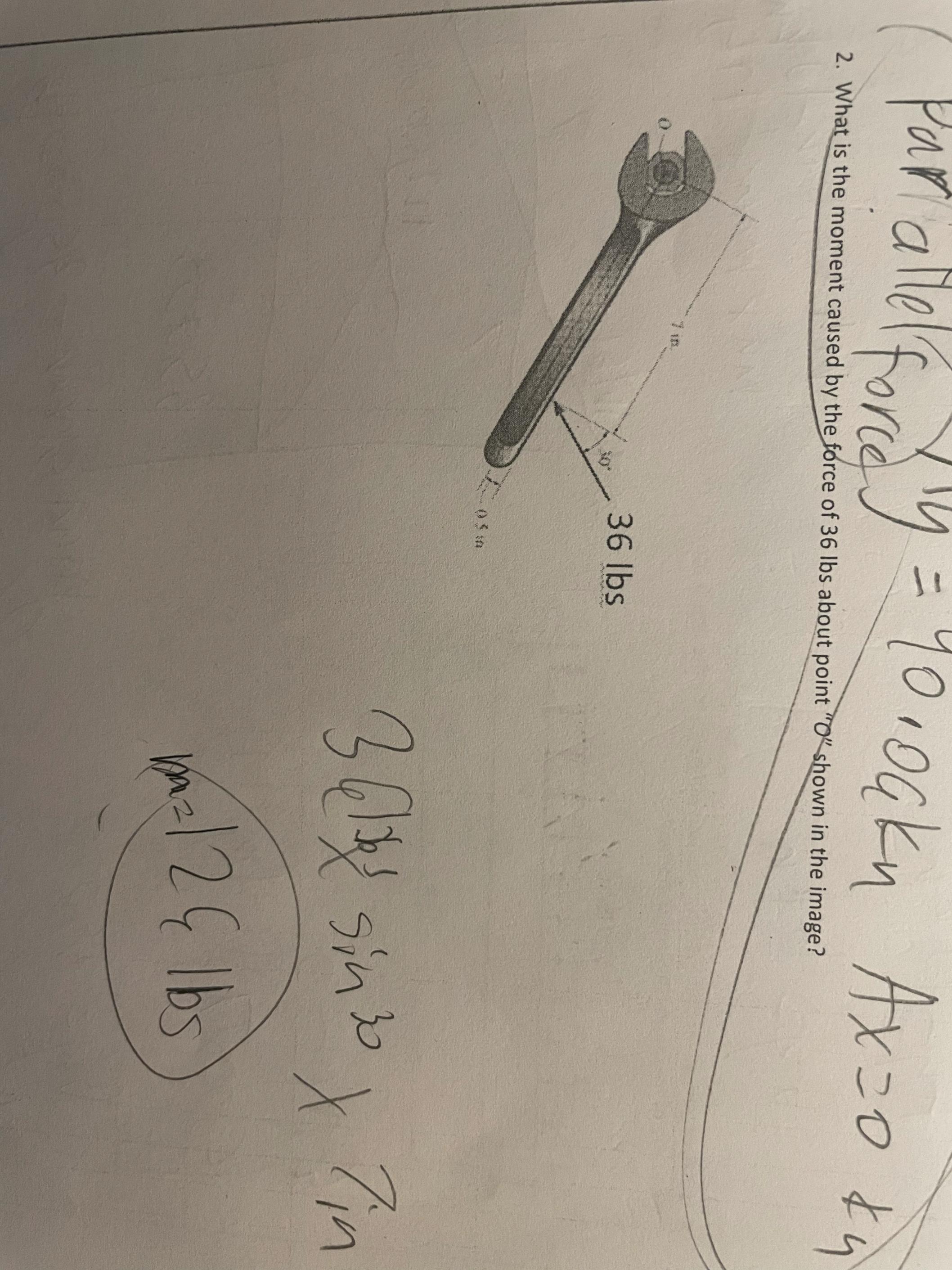 Solved Par allel forcey =40.0k ﻿p. ,Ax=0kq q,3 ﻿lith | Chegg.com