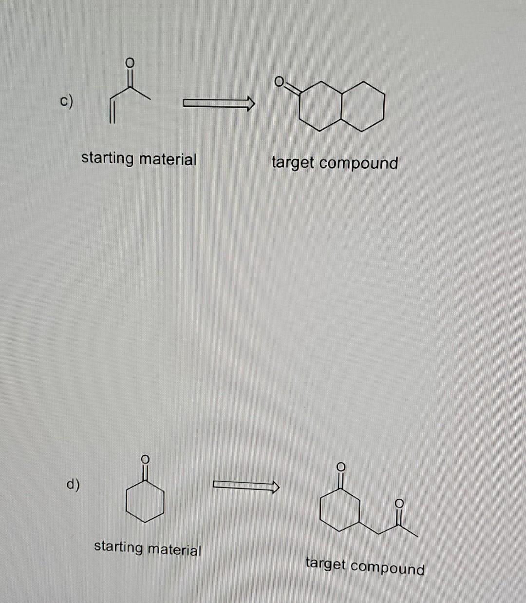 Solved 1. Propose reasonable multiple-step synthesis for the | Chegg.com