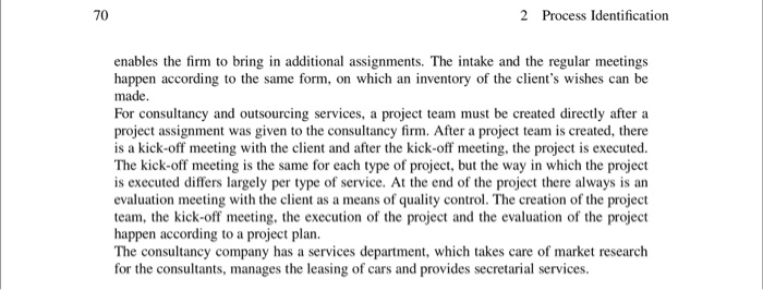 Solved 1) Create a process landscape model.2) For every core | Chegg.com