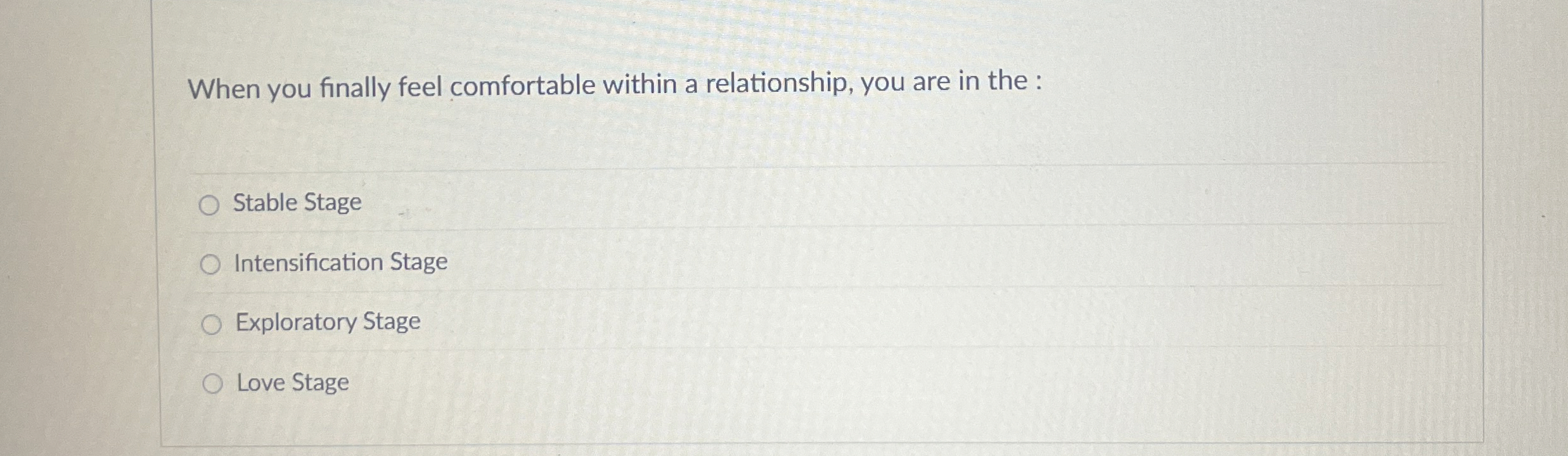 Solved When you finally feel comfortable within a | Chegg.com