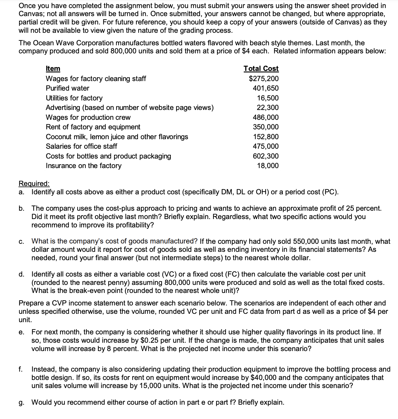 Solved Once you have completed the assignment below, you | Chegg.com