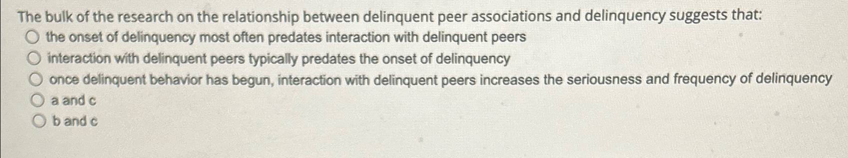 Solved The bulk of the research on the relationship between | Chegg.com