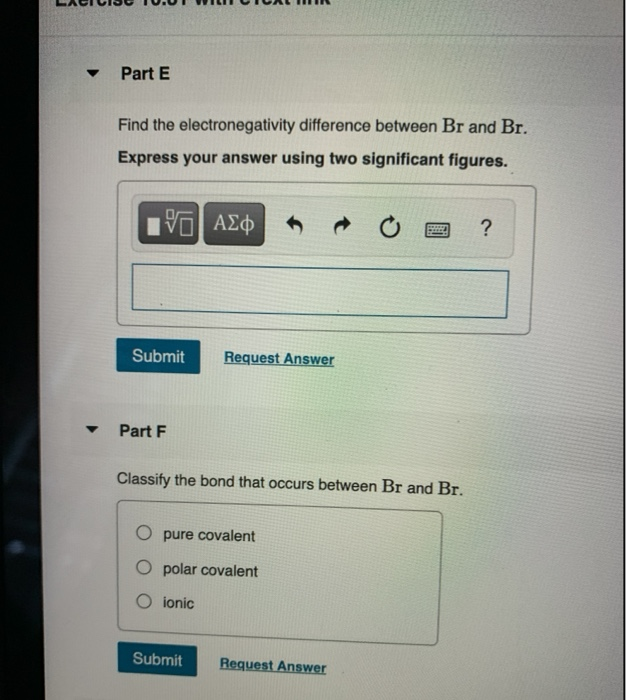 Solved Use the figure to find the electronegativity | Chegg.com