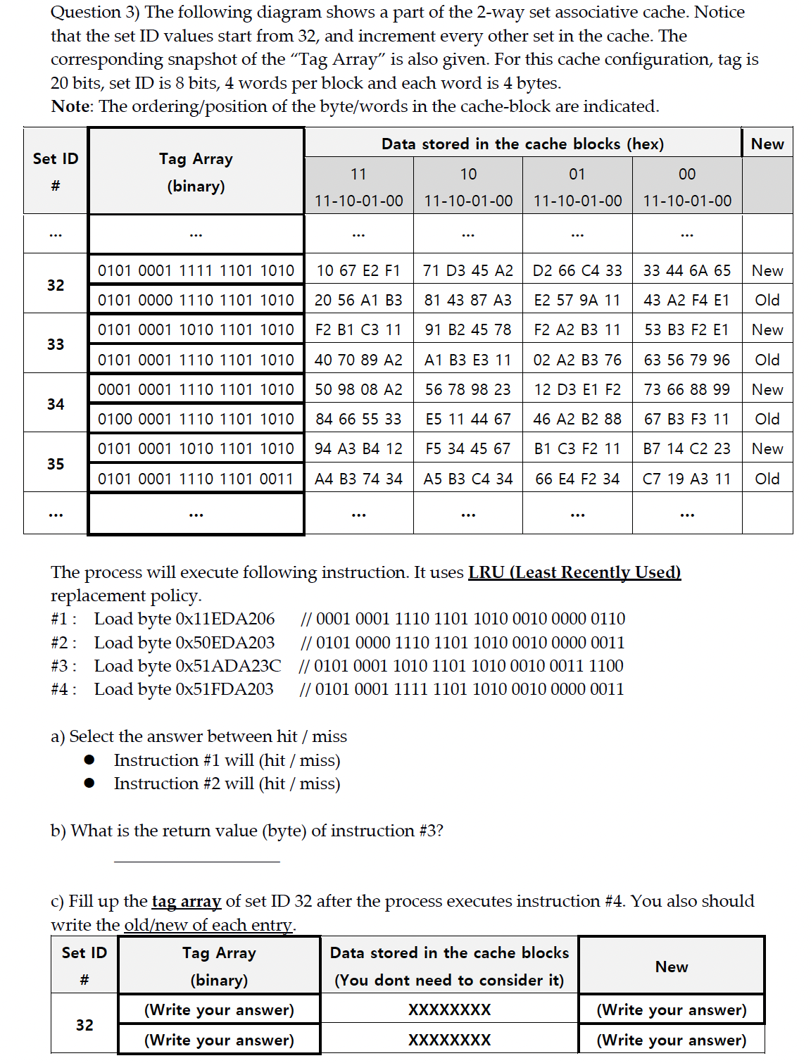 Solved The process will execute following instruction. It | Chegg.com