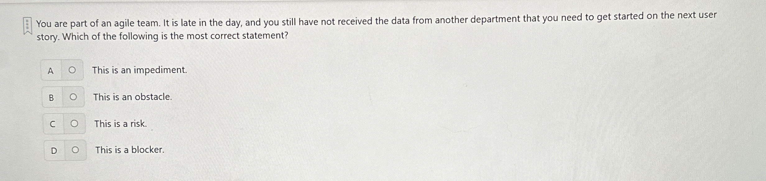 Solved You are part of an agile team. It is late in the day, | Chegg.com