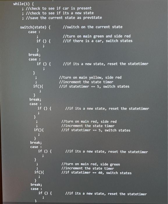 Solved For The Ti Msp430 Microcontroller Fill In All