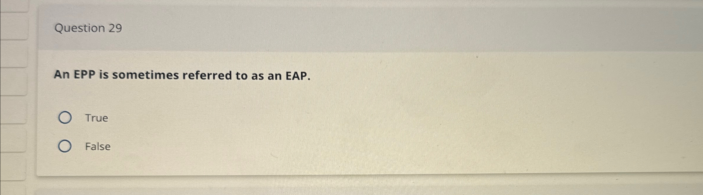 Solved Question 29An EPP is sometimes referred to as an | Chegg.com