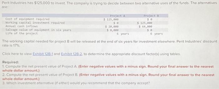 Solved Required: 1. Compute the net present value of | Chegg.com