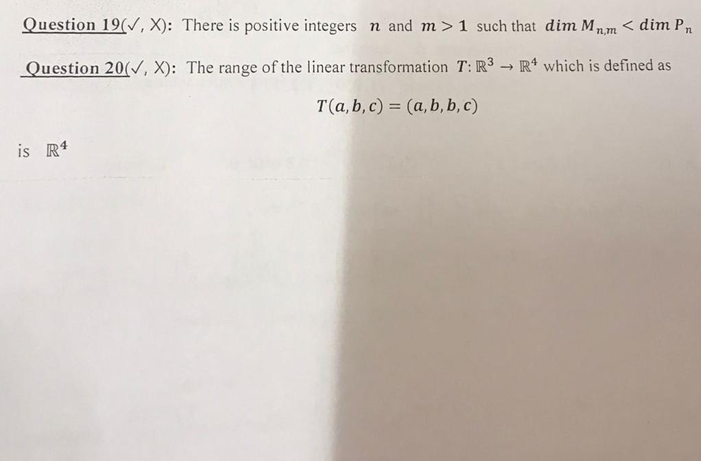 Solved Question 19( ,X) : There is positive integers n and | Chegg.com