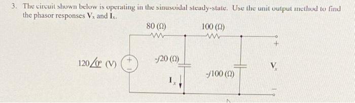 Solved 3. The circuit shown below is operating in the | Chegg.com