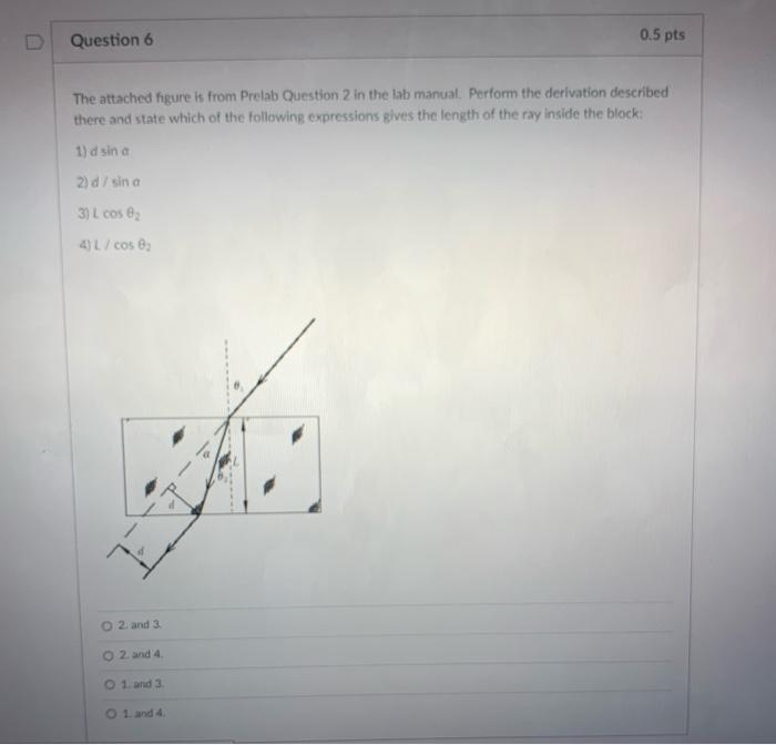 Solved The attached figure is from the lab manual Prelab | Chegg.com
