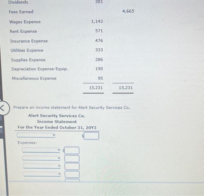 Solved Appendix 1: Financial Statements From an | Chegg.com