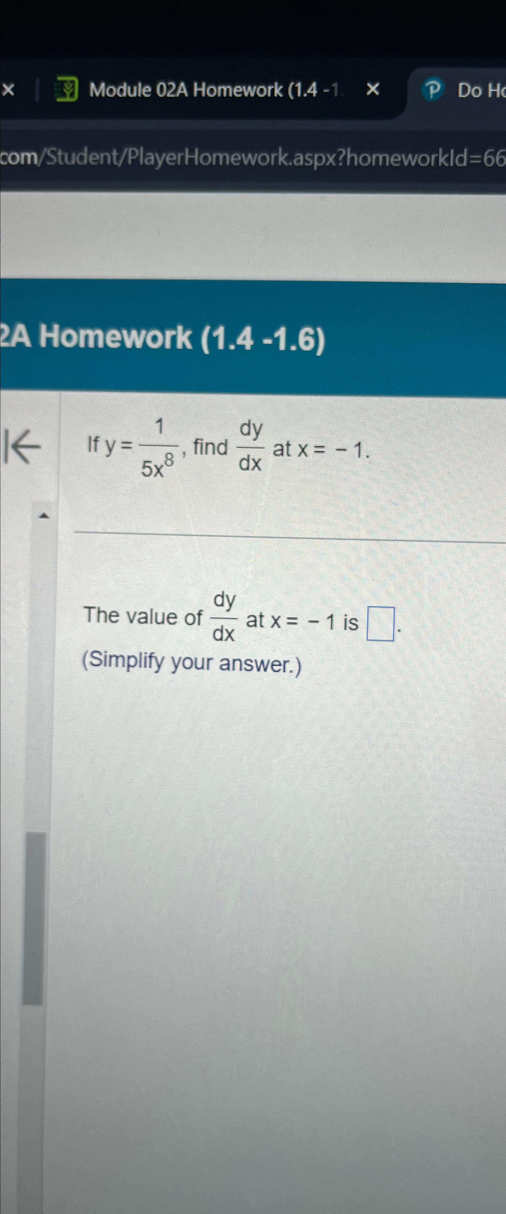 Solved Module 02A Homework | Chegg.com