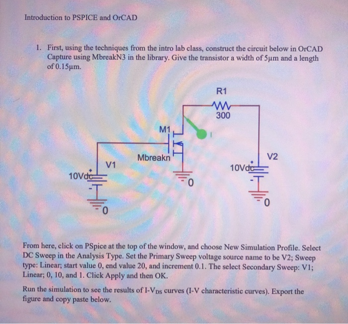 Solved Hi, completed all the work in pspice. The two graphs | Chegg.com