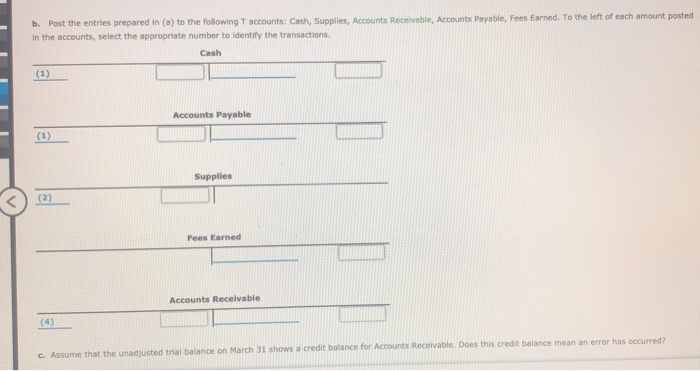 Solved Transactions and Accounts The following selected | Chegg.com