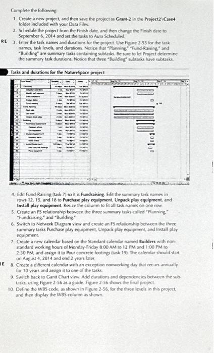 Solved Complete the following: 1. Create a new project, and | Chegg.com