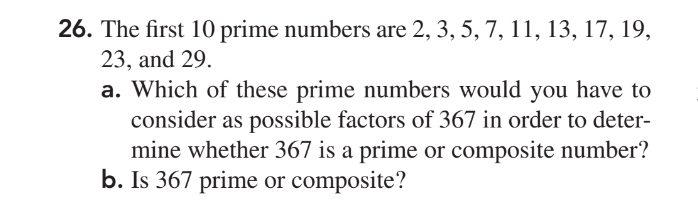 Solved The first 10 ﻿prime numbers are | Chegg.com