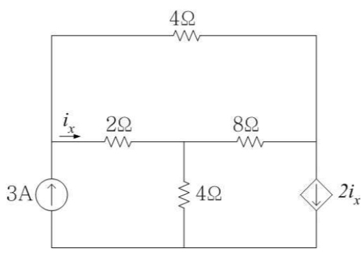 Solved find i by using nodal method | Chegg.com