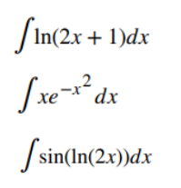 Solved Evaluate the following integrals | Chegg.com