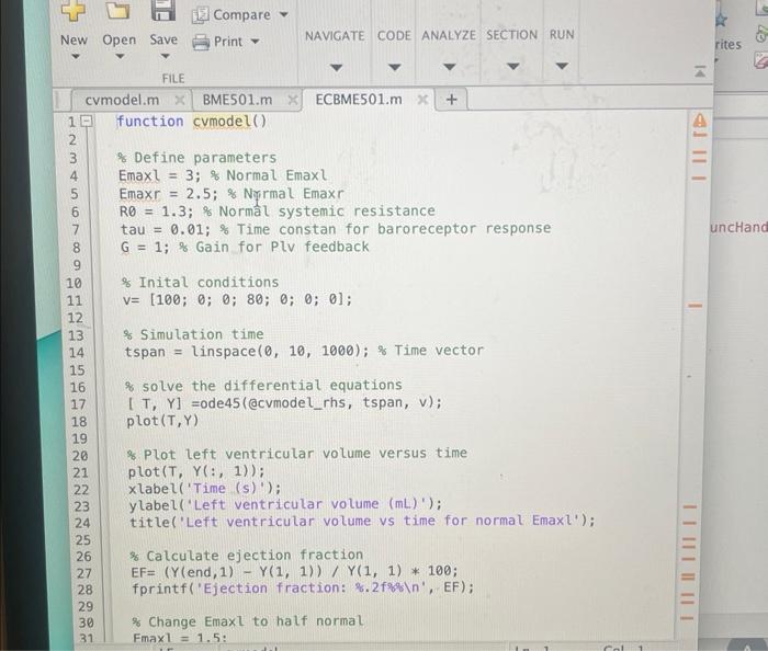 Solved can you please fix my code i keep receiving ode | Chegg.com