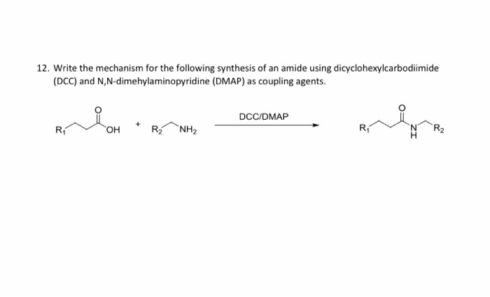 Solved 12. Write the mechanism for the following synthesis | Chegg.com